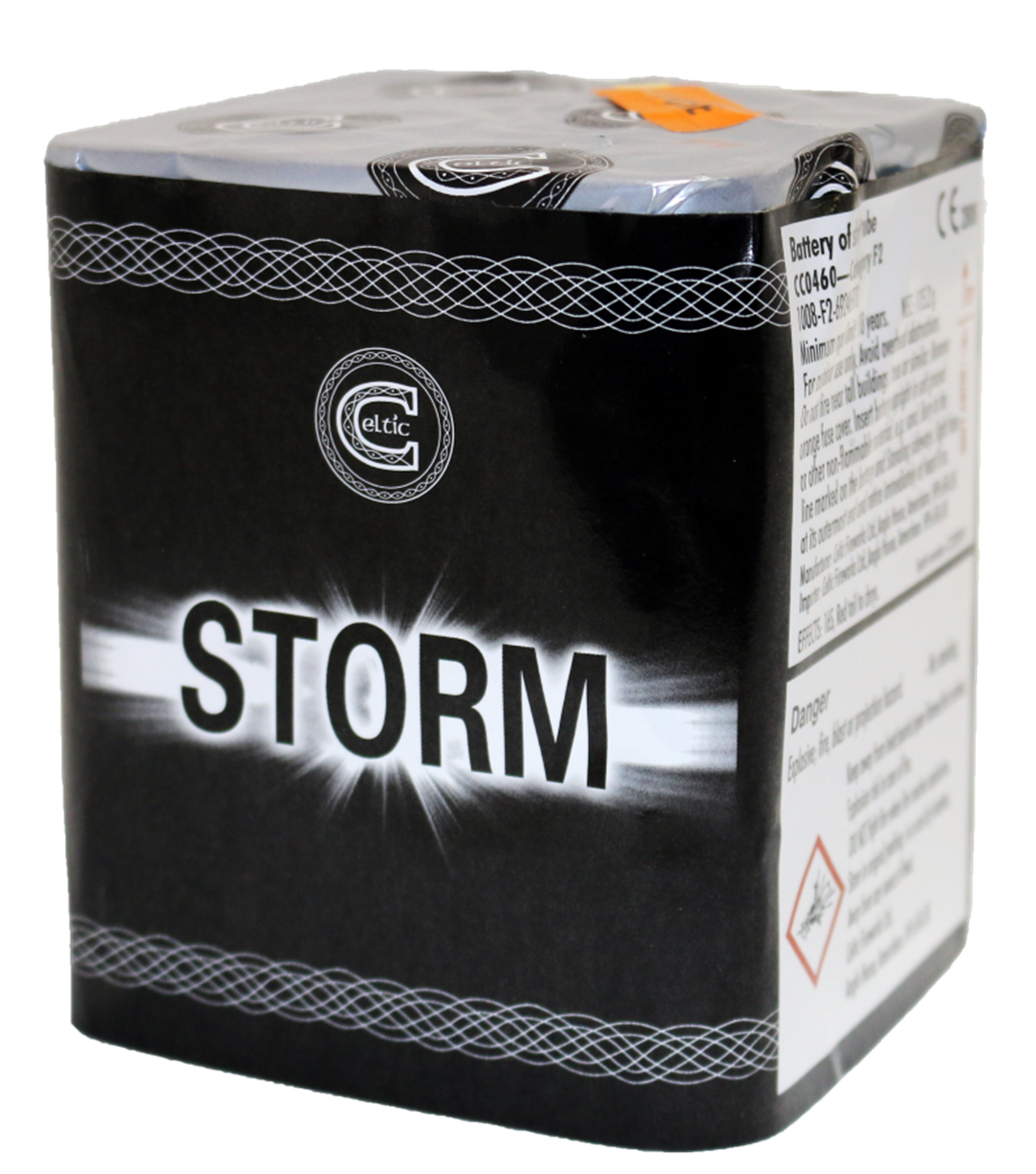 Storm by Celtic Fireworks - 16 Shots in 25 Seconds – HEX Fireworks Ltd
